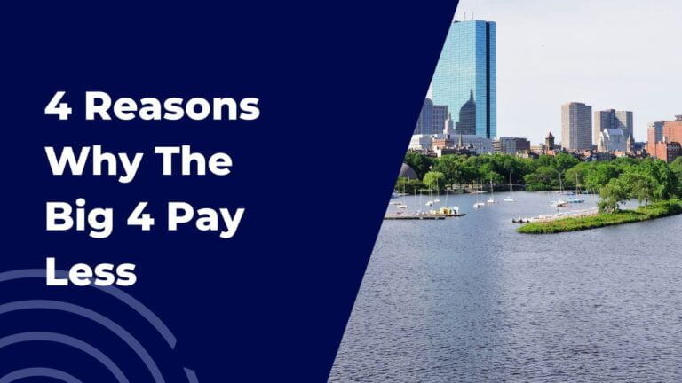 4 Reasons Why The Big 4 Pay Less - The Cambridge Consultant